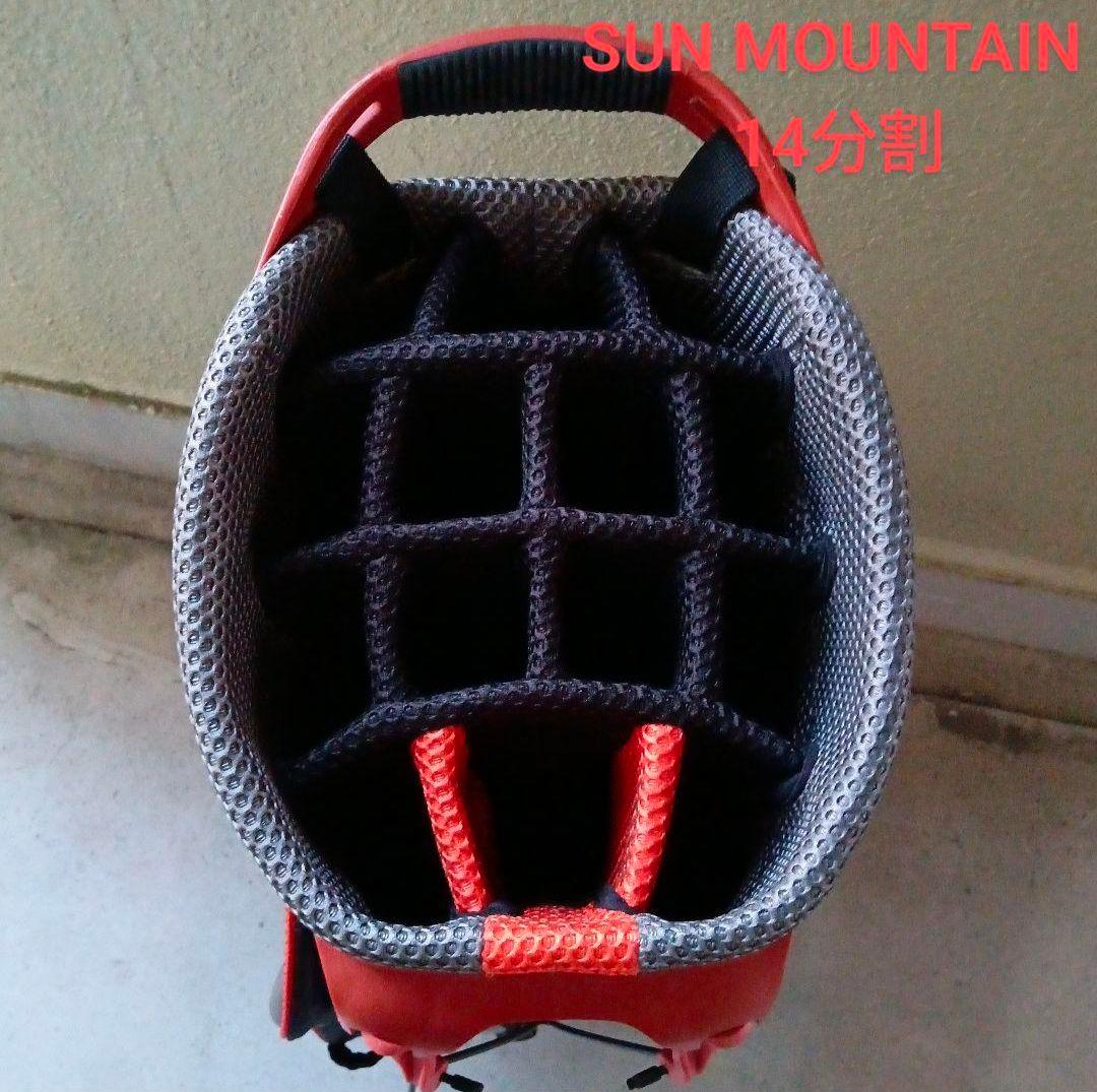 ■SUN MOUNTAIN FOUR5■軽量スタンドキャディバッグ 14分割