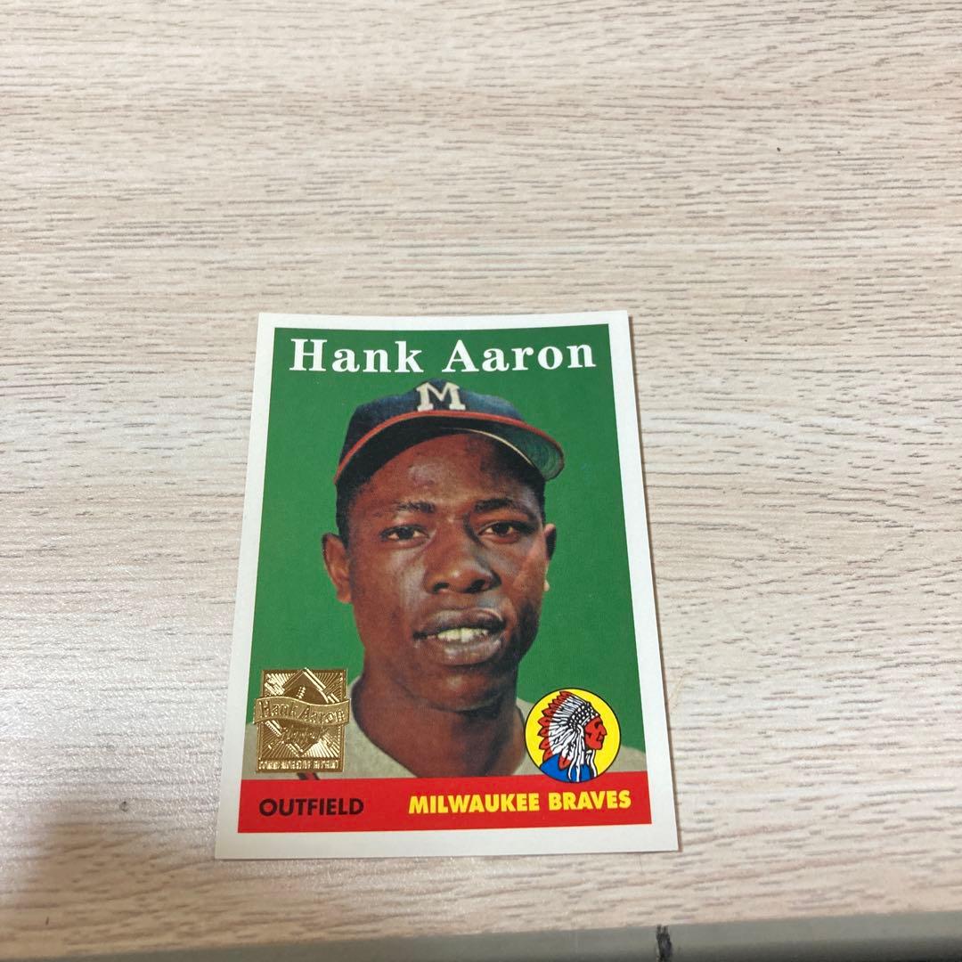 topps #30 Hank Aaron 野球カード