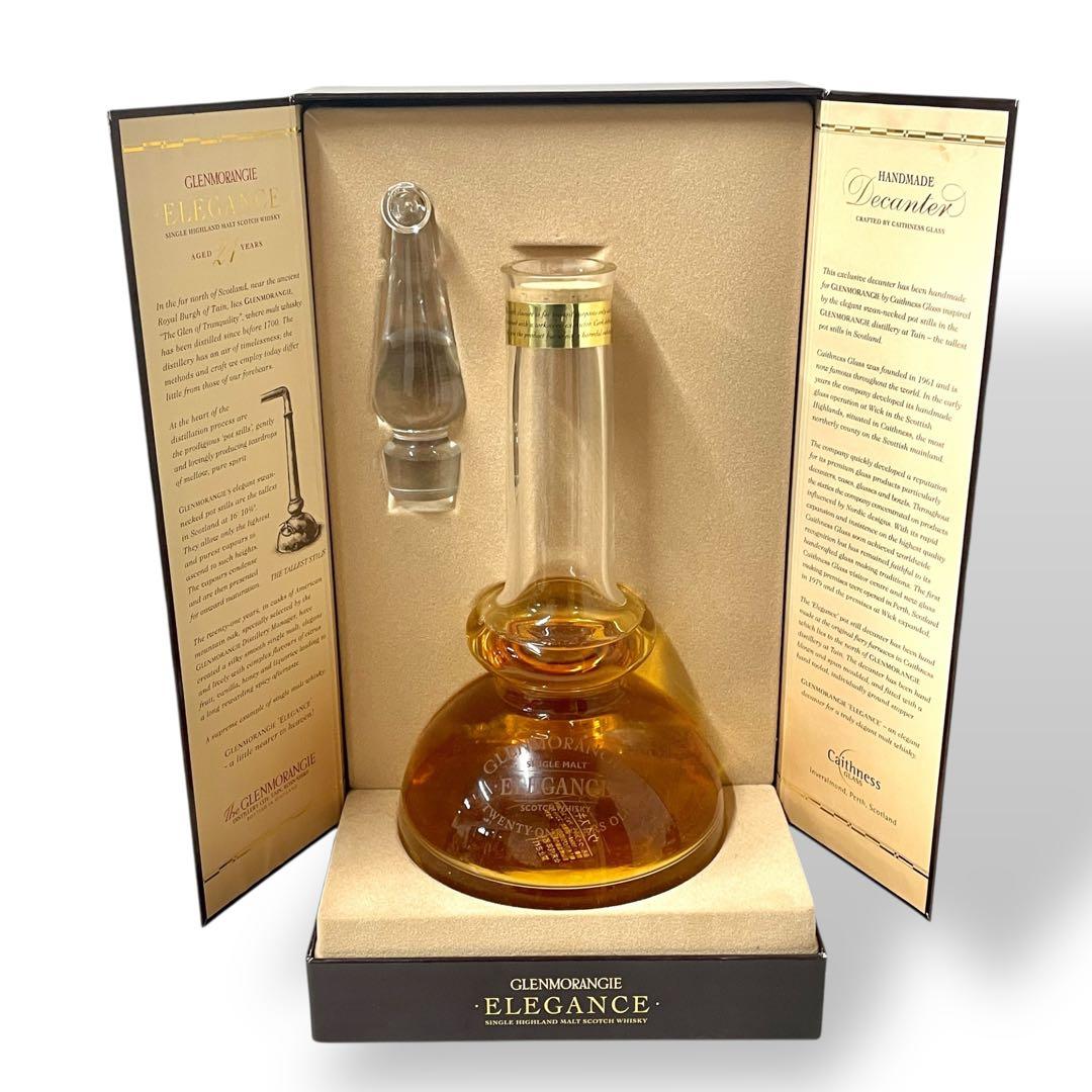 【未開栓】激レア。Glenmorangie Elegance 21年/デカンタ