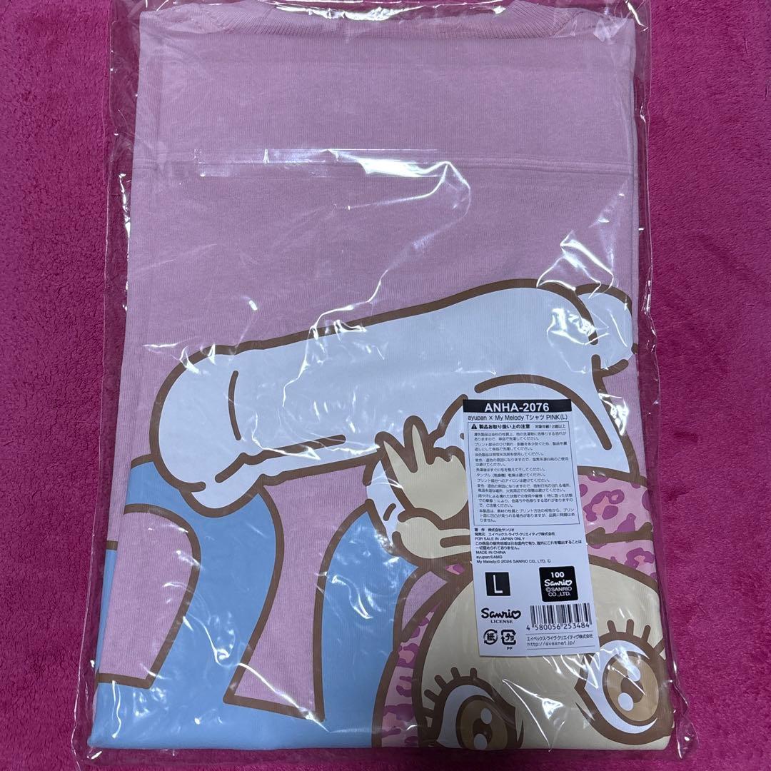 浜崎あゆみ グッズ ayupan マイメロ Tシャツ Lサイズ ピンク
