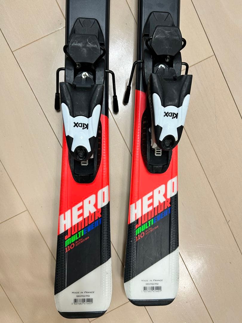 ROSSIGNOL HERO 110cm スキー 板 バインディング付き