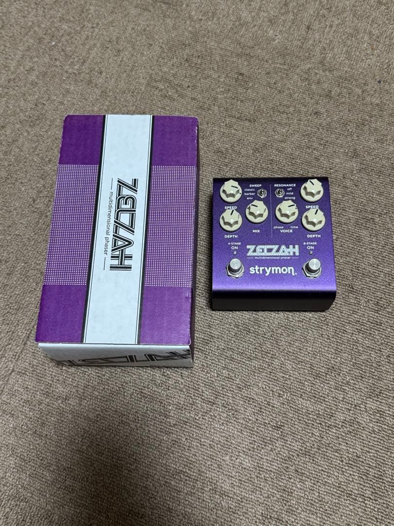 strymon ZELZAH マルチディメンショナルフェイザー