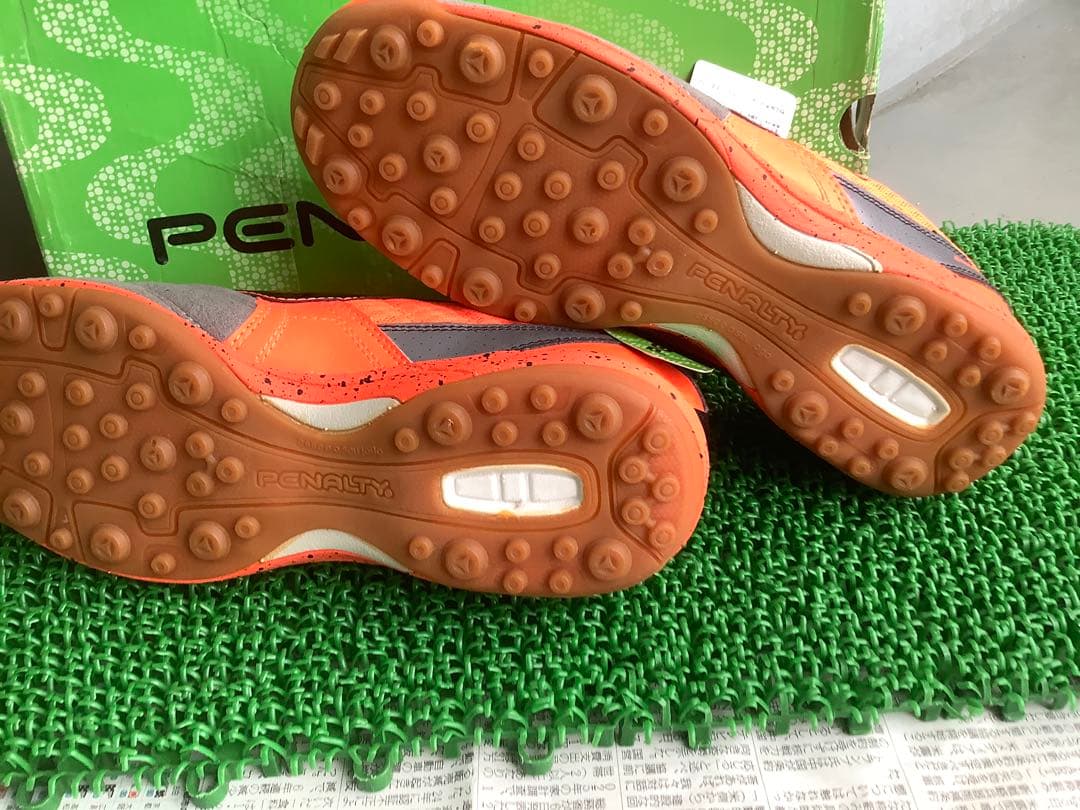 2足 1)ペナルティ 27.5cm オレンジ 新品2) Joma 27cm