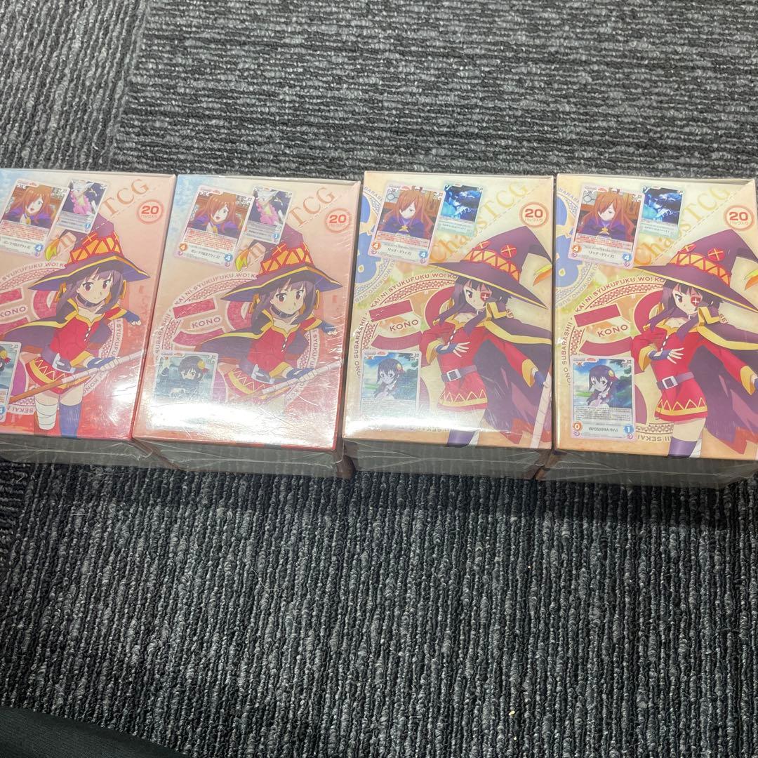 このすば　この素晴らしい世界に祝福を！　4Box セット　chaos tcg