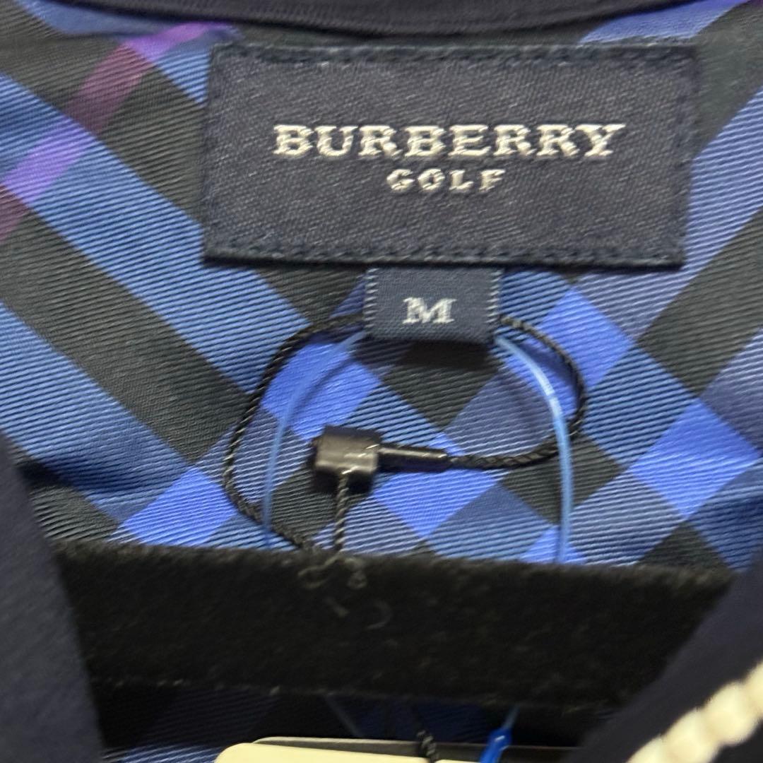 【新品タグ付き】　Burberry golf パーカー　ネイビー