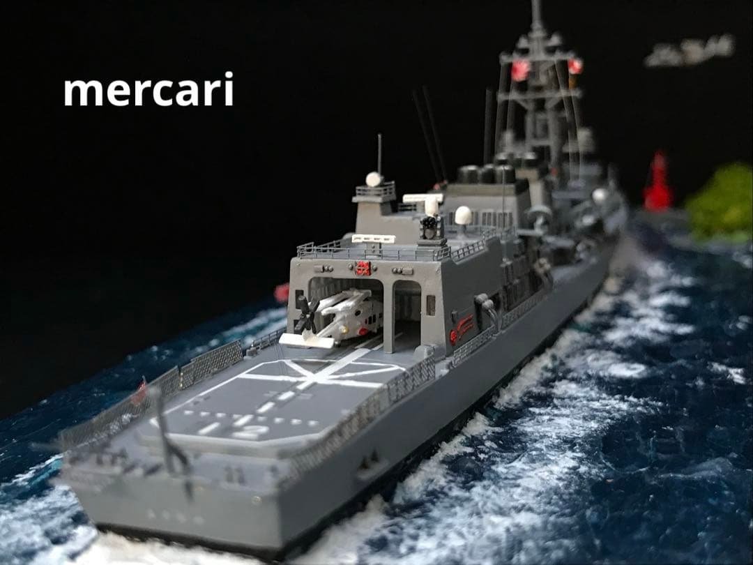 1／700 護衛艦まきなみ DD-112 オスプレイ【大湊下北防波堤灯台】