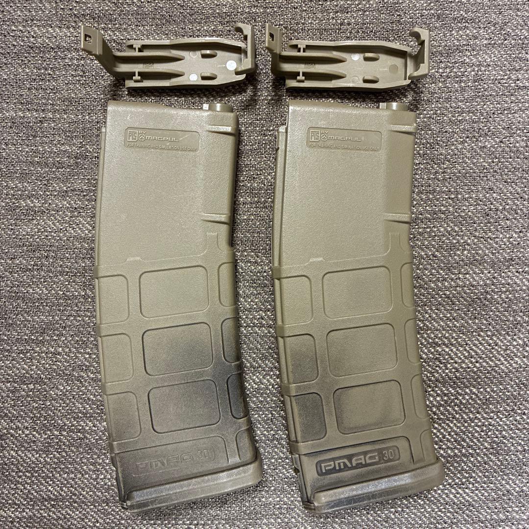 マグプル magpul PTS 東京マルイ 次世代電動ガン用 PMAG×2本