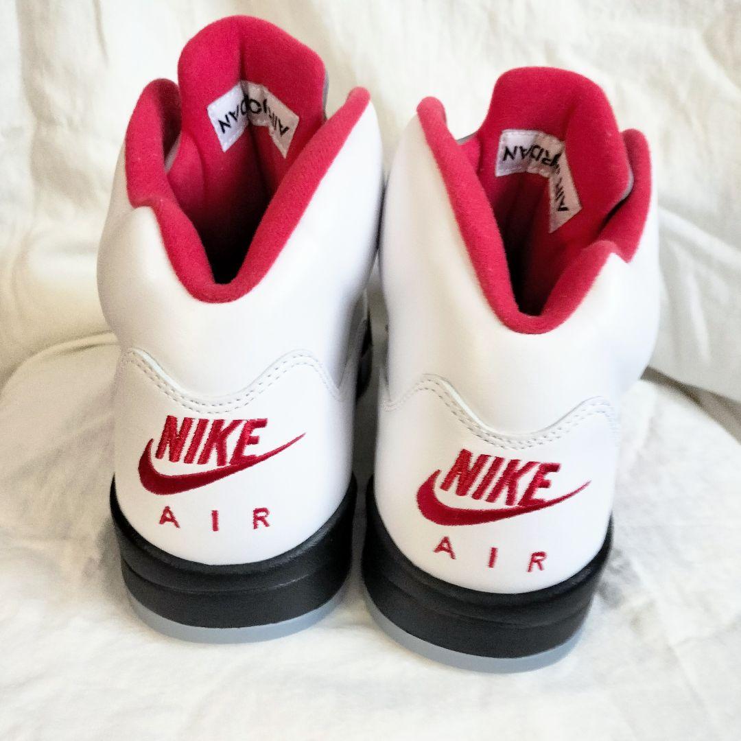 シューズ(男性用) NIKE AIR JORDAN 5 RETRO Fire Red