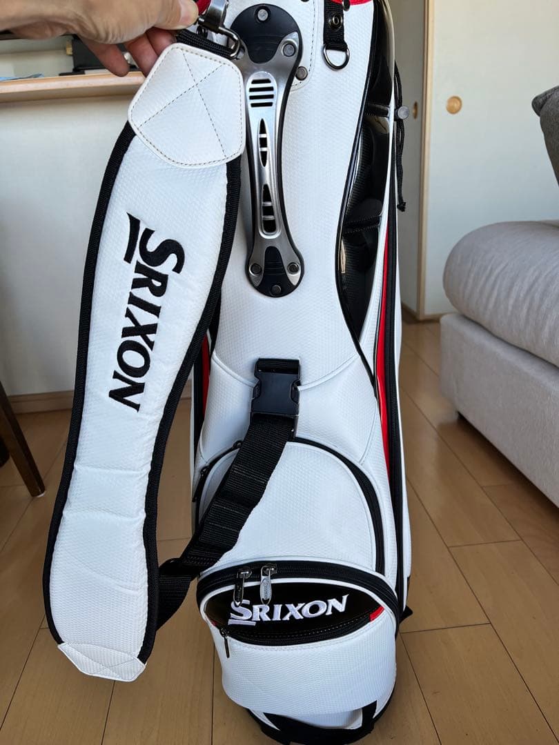 良品SRIXON スリクソン　カート型キャディバッグ　9.5型　GGC-S166