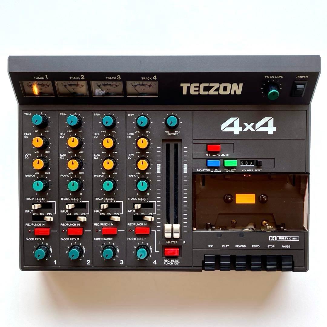 【極上品】TECZON☆4×4☆MTR☆4TRACK MULTI MIXER