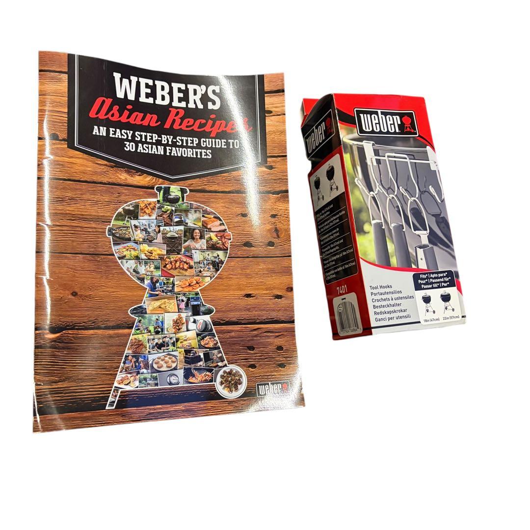 【新品未使用】Weber プレミアムチャコールグリル温度計 付属品多数