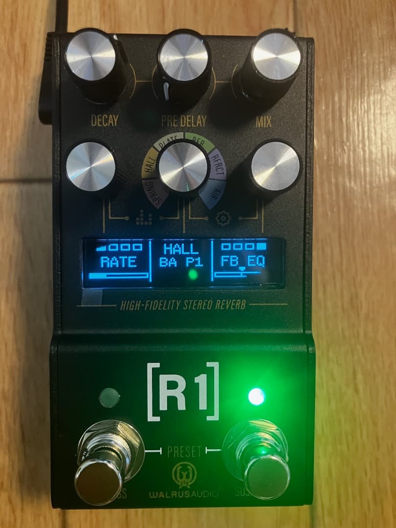 ギター Walrus Audio R1 mk2 High-Fidelity Reverb