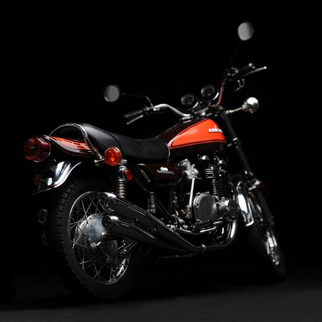 【新品未開封／絶版】Kawasaki Z2 ミュージアムモデル 火の玉 マルサン