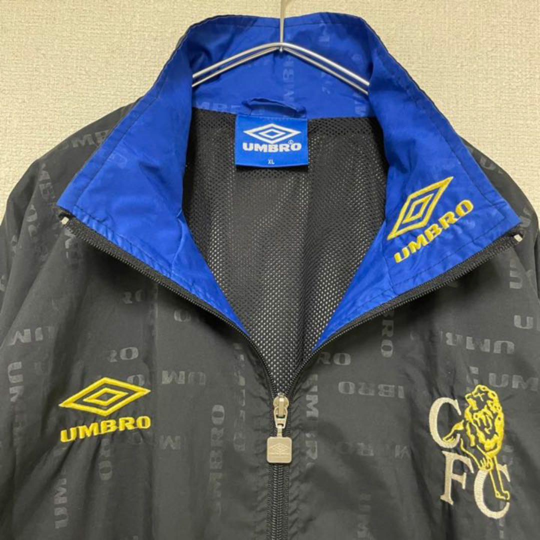 【入手困難】90s UMBRO アンブロ チェルシー ナイロンジャケット 上下