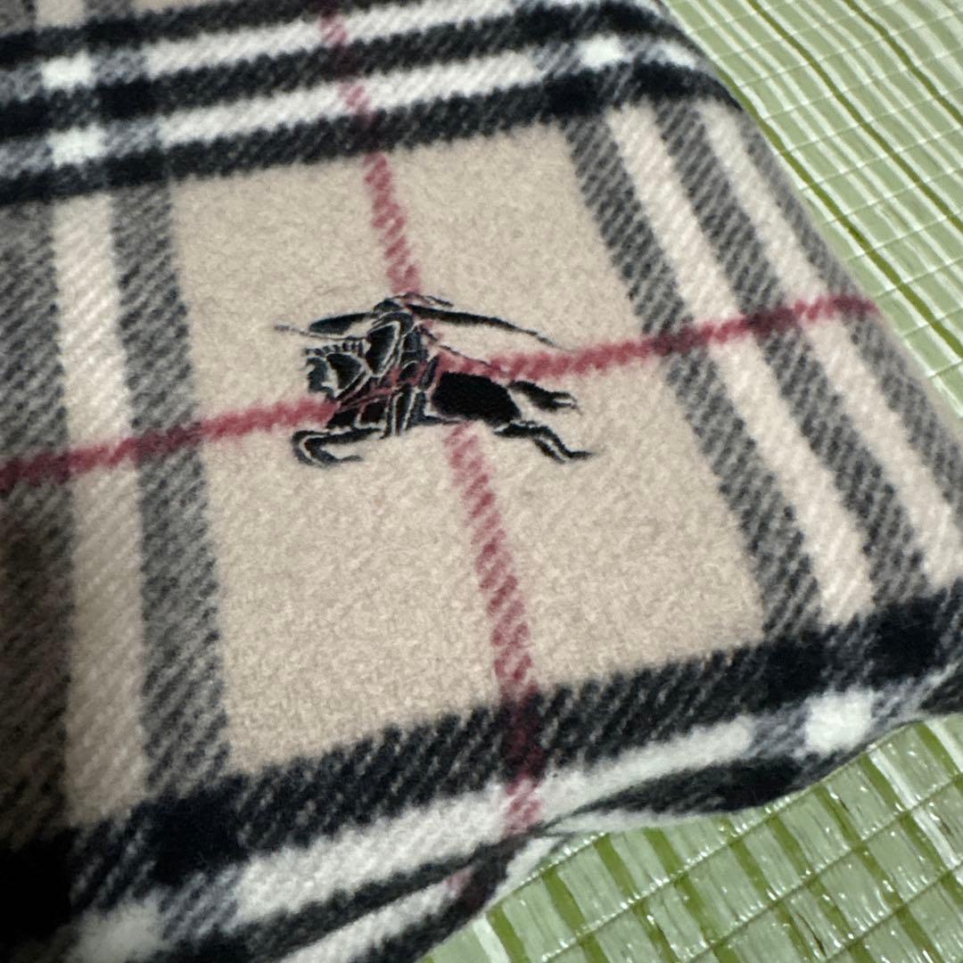 BURBERRY バーバリー　毛布　ノバチェック柄　ウール 100% 防寒　2枚