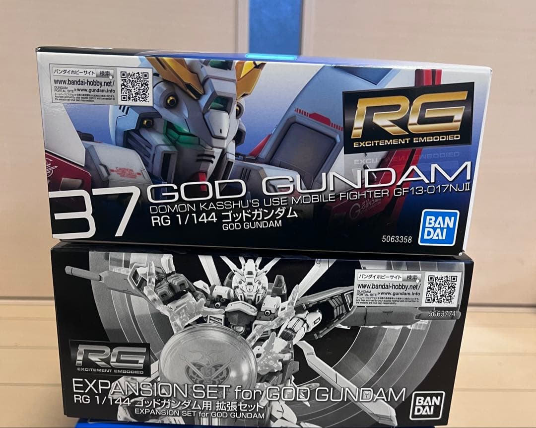 【RG ゴッドガンダム＋拡張セット