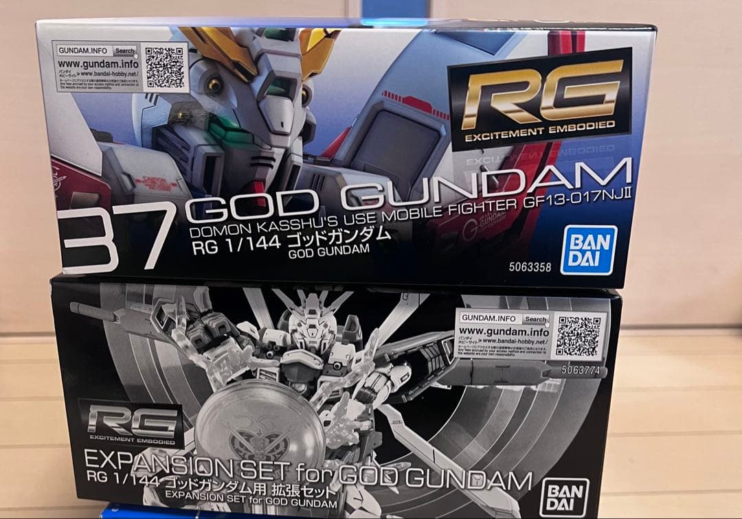 【RG ゴッドガンダム＋拡張セット