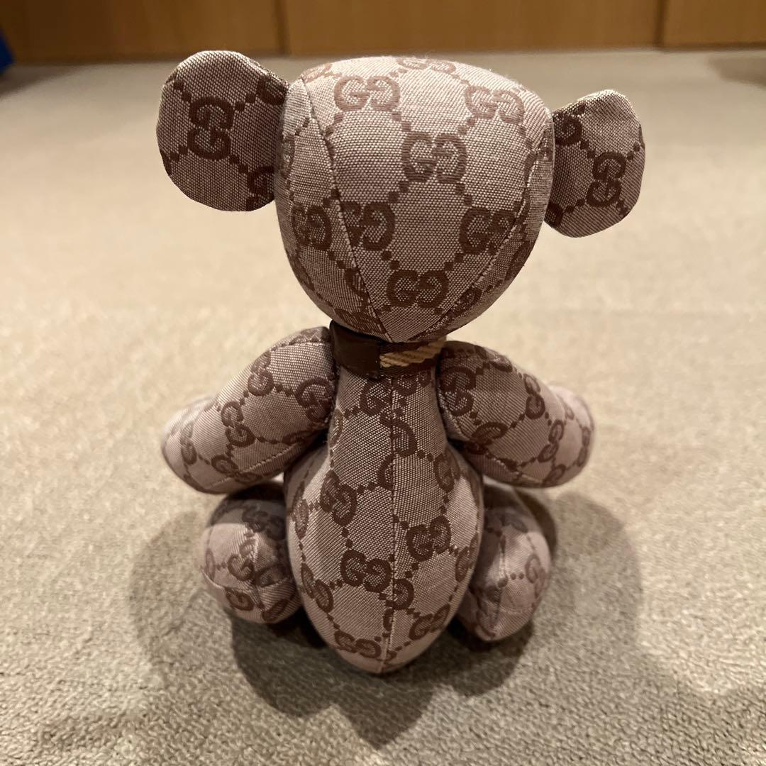 Gucci GGパターン ぬいぐるみ