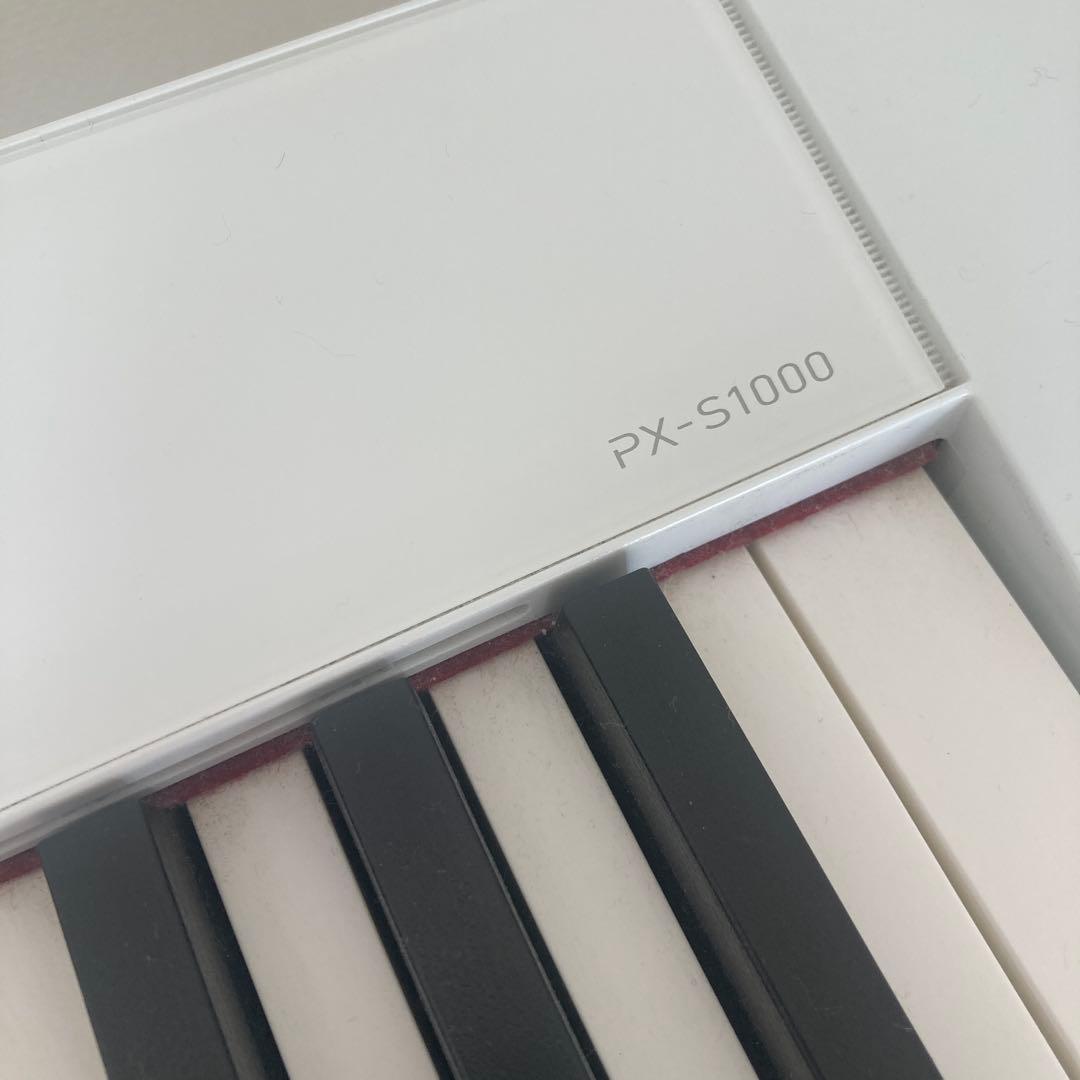 Casio PX-S1000 ホワイト デジタルピアノ 椅子付き