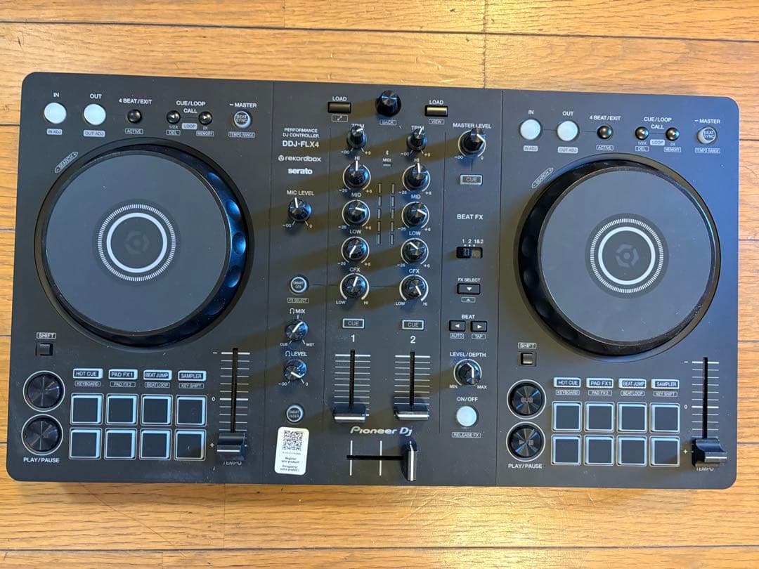 ddj-flx4 初心者9点セット ヘッドホン スピーカー 込み
