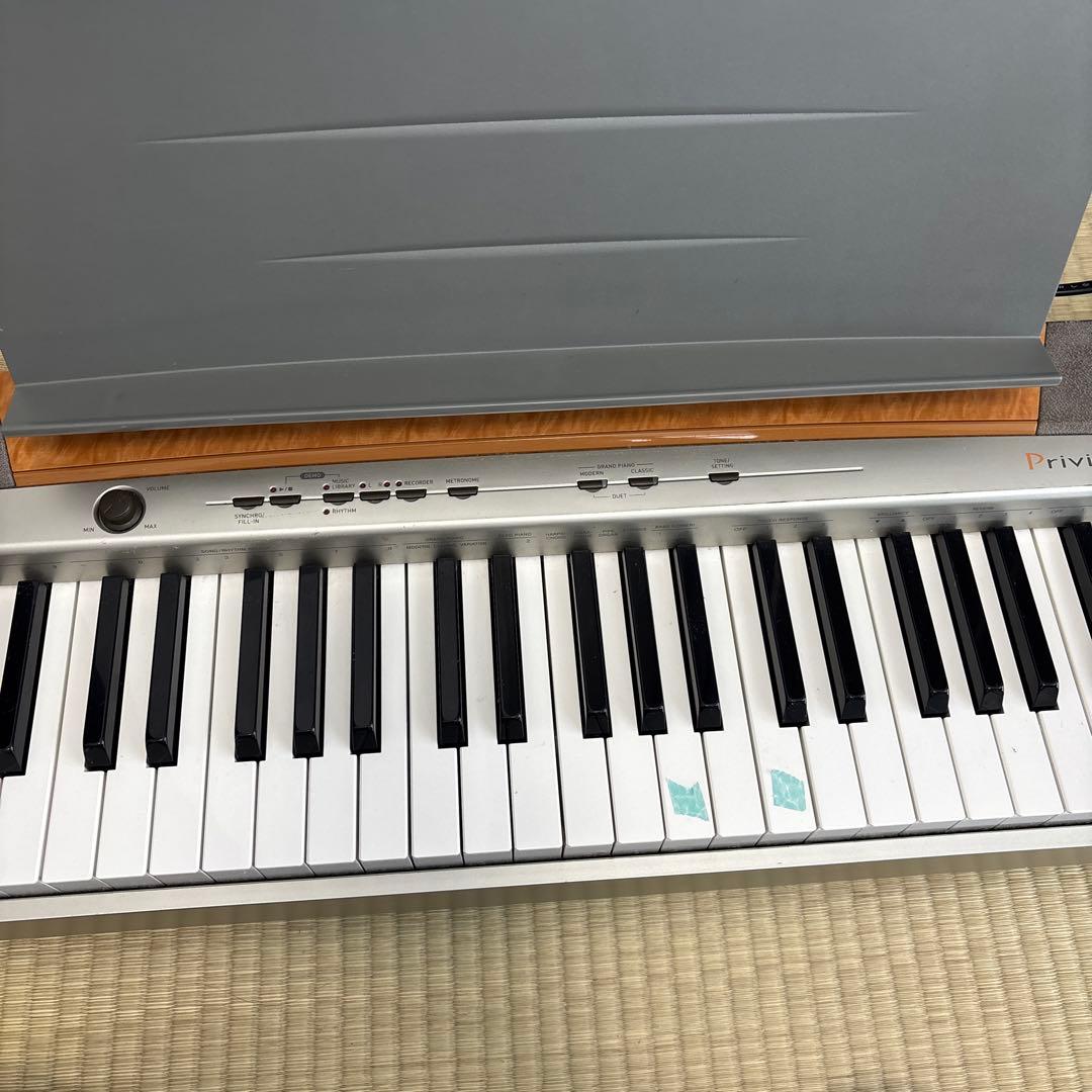 【ジャンク】　 CASIO privia PX120 電子ピアノ　88鍵盤