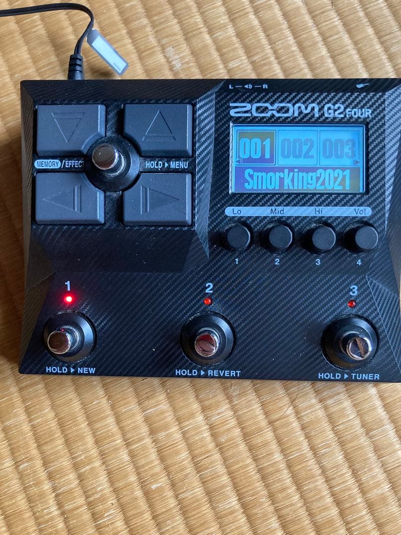 zoom g2 four 中古 ギター用マルチエフェクター