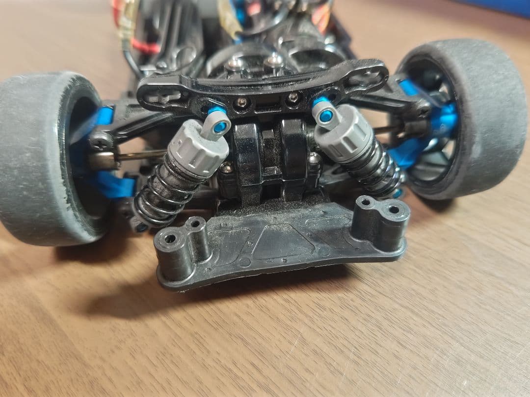 TAMIYA ラジコン TT-02R シャーシ メカ一式 ボディ付き