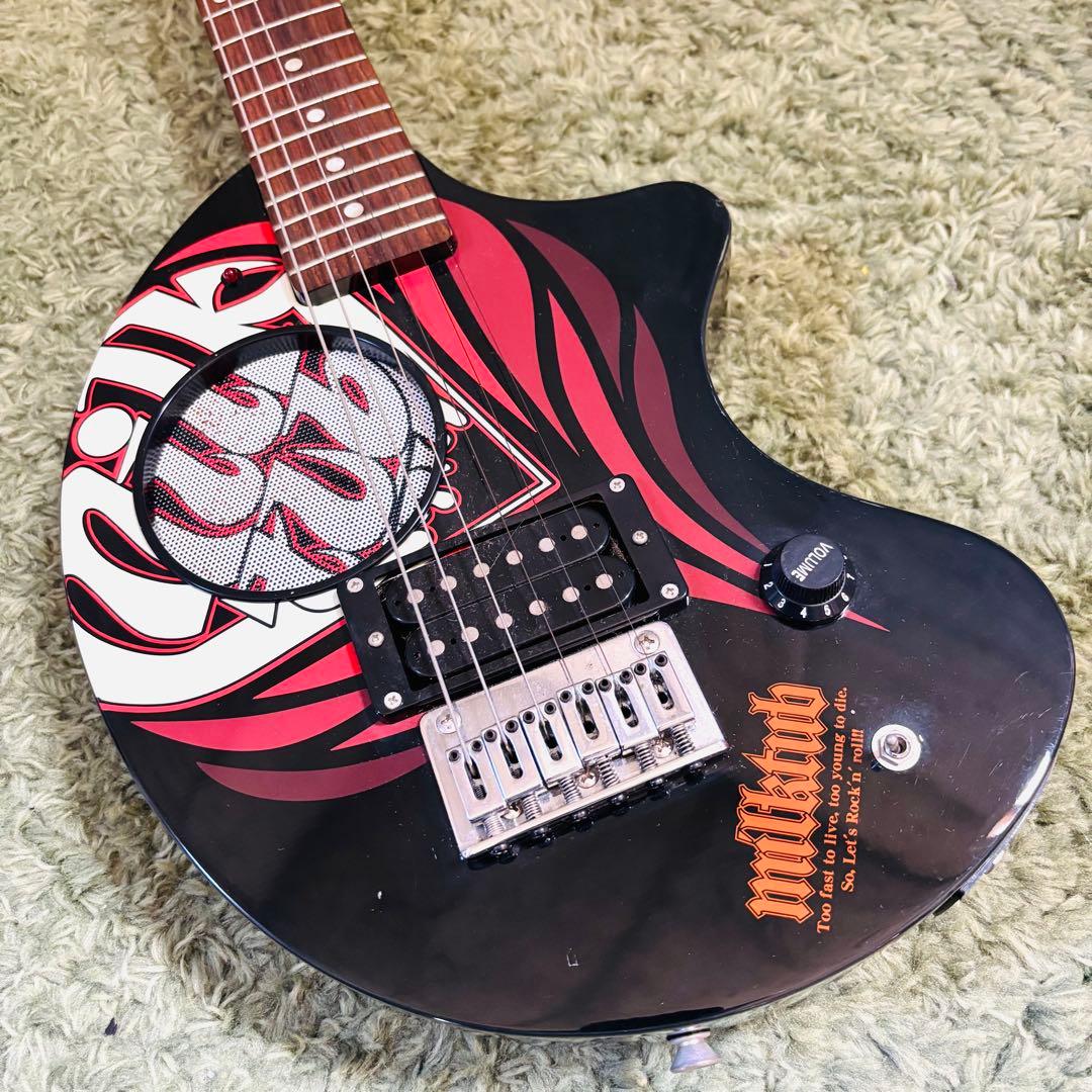 【希少・美品】 FERNANDES ZO-3 milktub アンプ内蔵