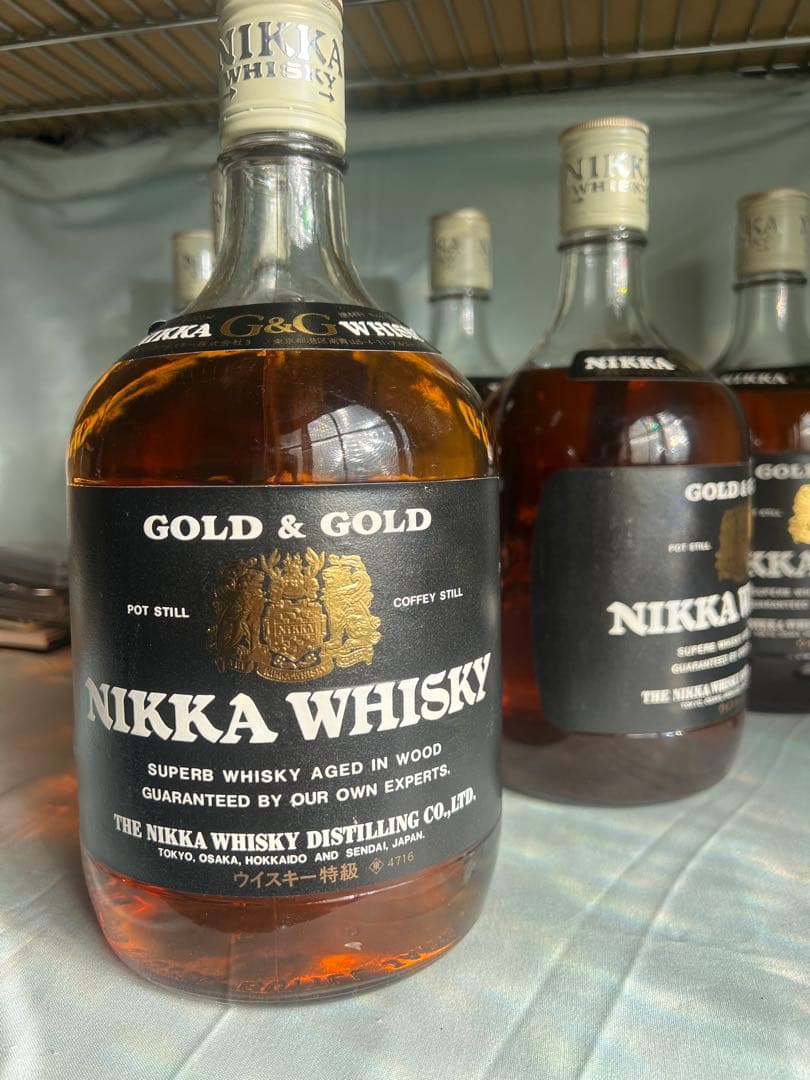 【C】そのうちの2本 古酒ニッカ NIKKA 1520ml特級