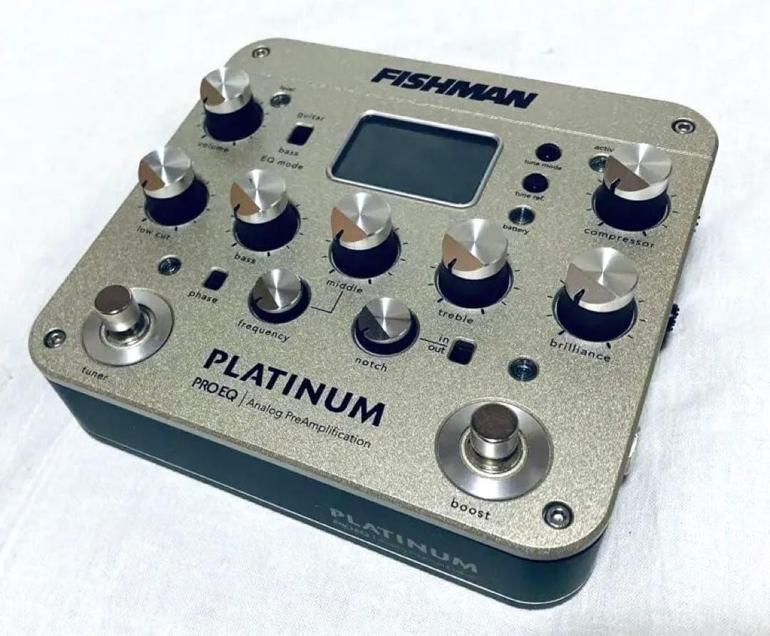 ギター FISHMAN Platinum Pro EQ/DI Analog Preamp