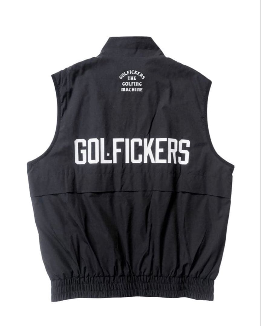 Golfickers ゴルフィッカーズ　ベスト　ブラック　L 即完売