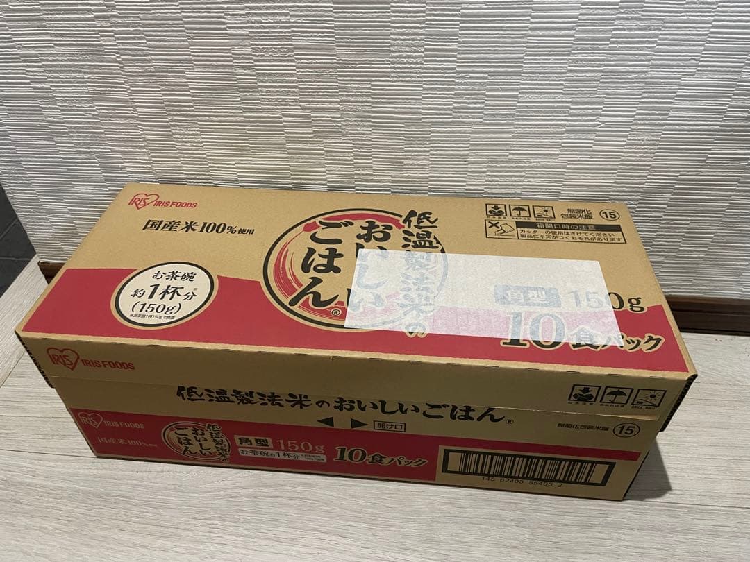 あきたこまち180×40食&低温製法米150×40食セット