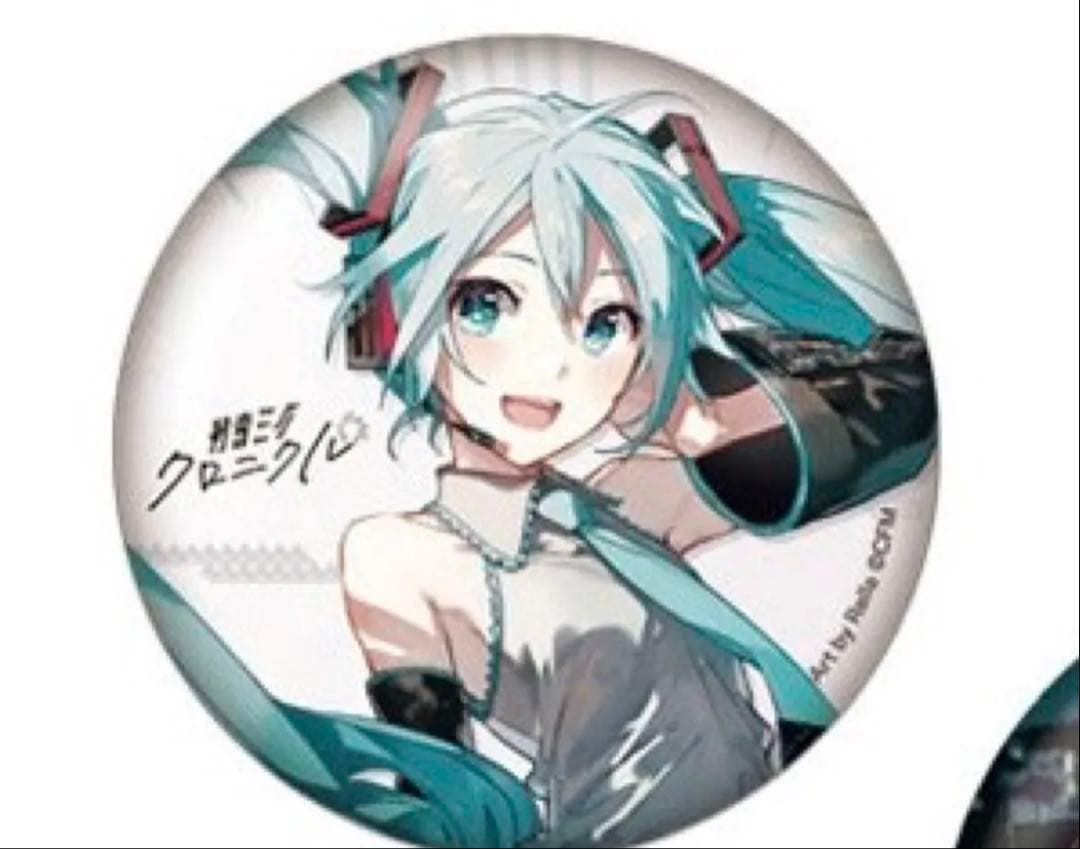 初音ミク　クロニクル　缶バッジ