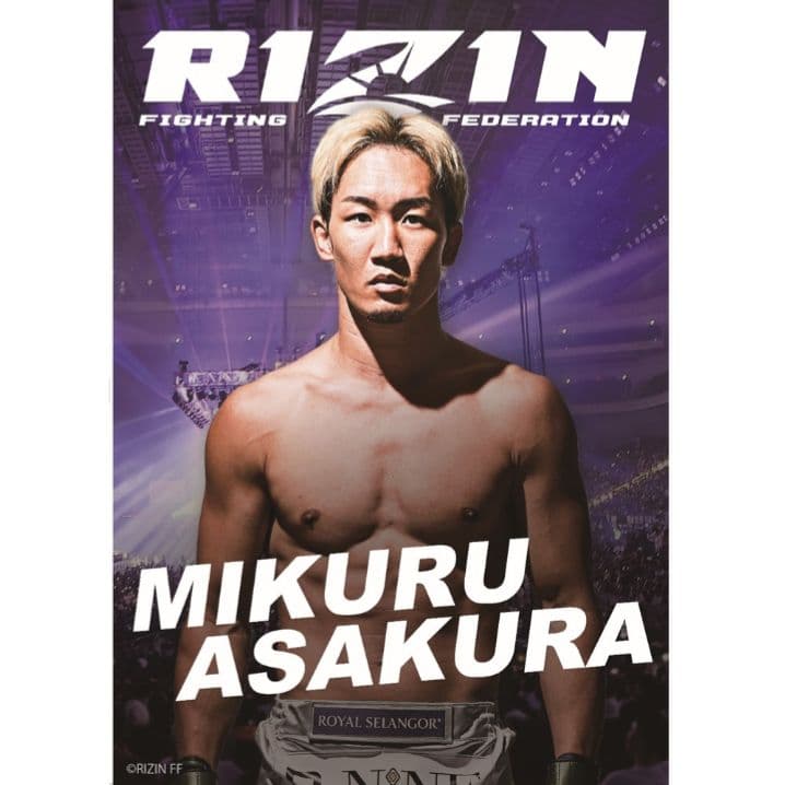 RIZIN×クレマス　A1ポスター　アクリルスタンド
