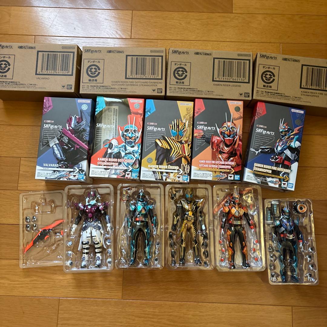 Shフィギュアーツ 仮面ライダーレジェンド ガッチャード まとめ売り