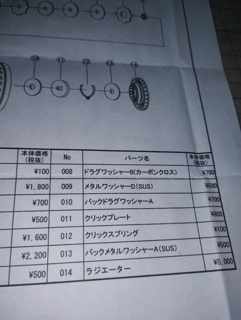 オーシャンマーク スプール　SW8000　OceanMark