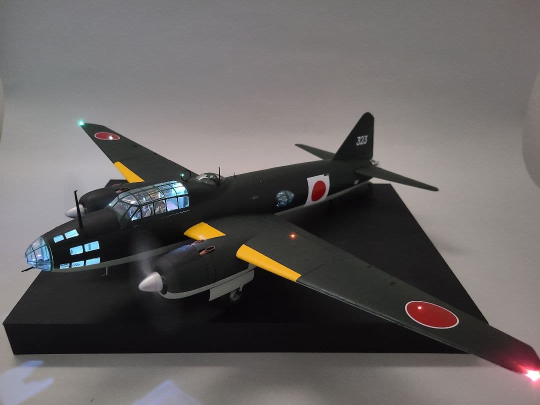一式陸上攻撃機 リアルモーターライズ完成品 タミヤ1/48