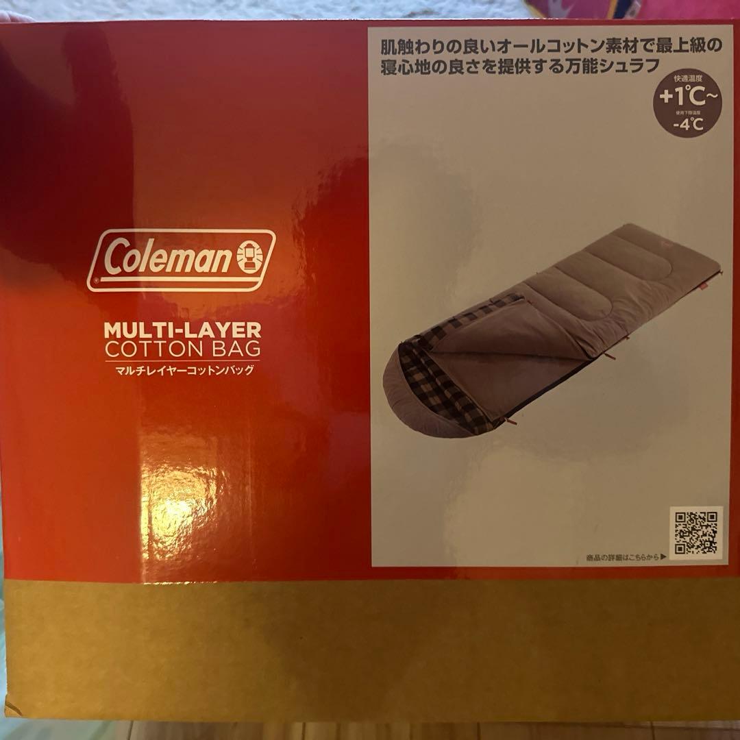 Coleman 寝袋 シュラフ マルチレイヤースリーピングバッグ オールシーズン
