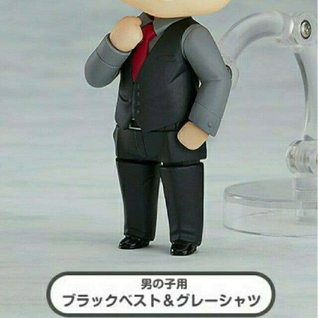 ねんどろいどもあ きせかえスーツ02 ベスト&グレーシャツ 新品