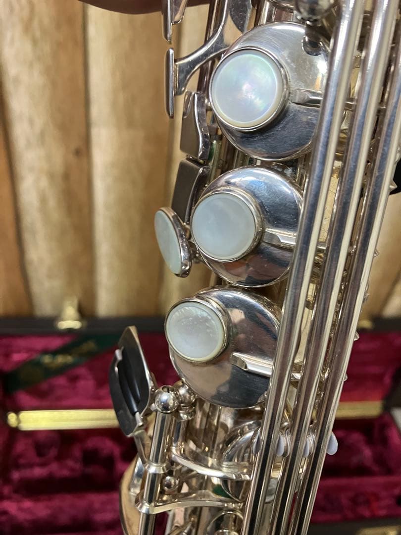 ソプラノサックスSelmer SeriesIII シルバープレート　49万番台