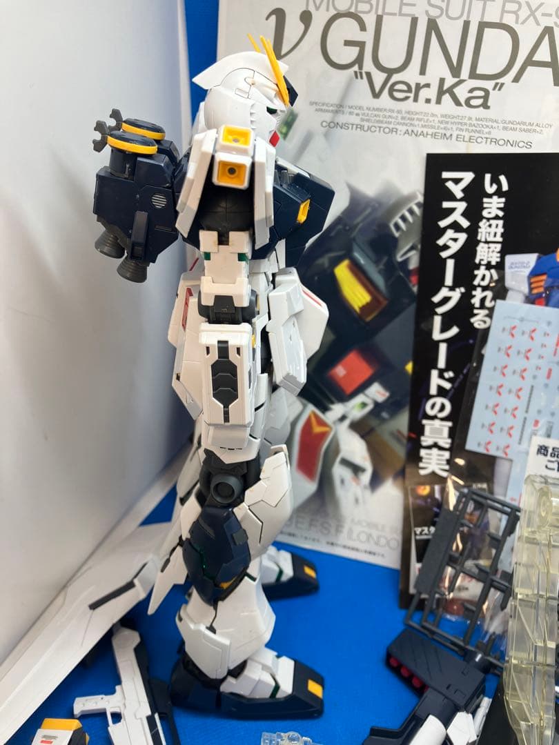 MG 1/100 ガンプラ　ジャンク　ν ガンダム　ダブル　フィンファンネル