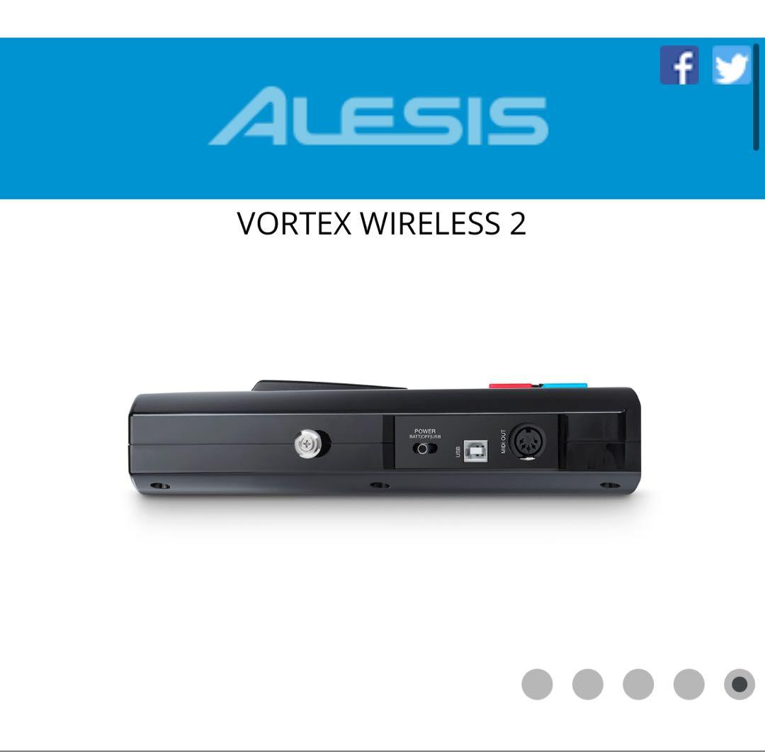 ★レア美品★ショルダーキーボードAlesis Vortex Wireless 2