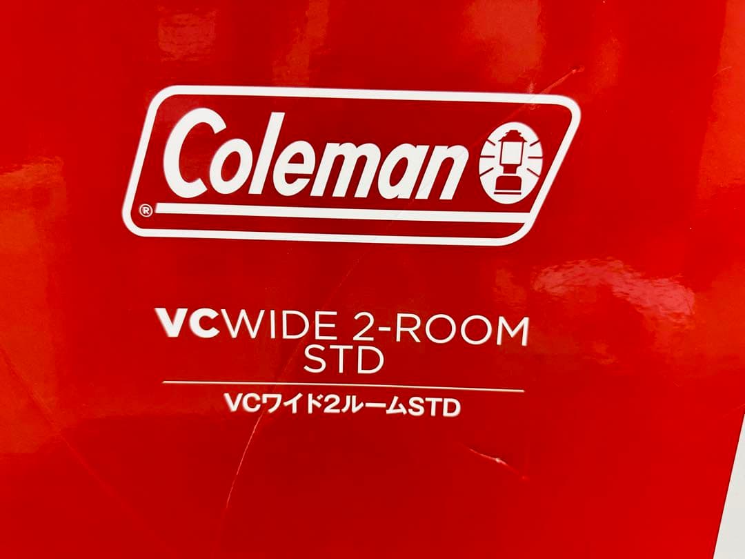 新品未開封 Coleman VCワイド2ルームSTD デザートサンド コールマン