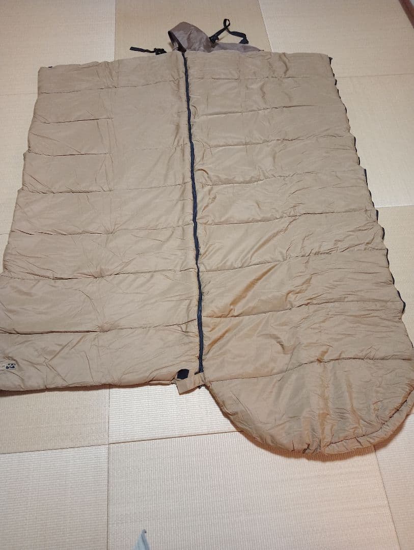 WAQ DD SLEEPINGBAG ファミリー 両開き 3シーズン快適使用0℃
