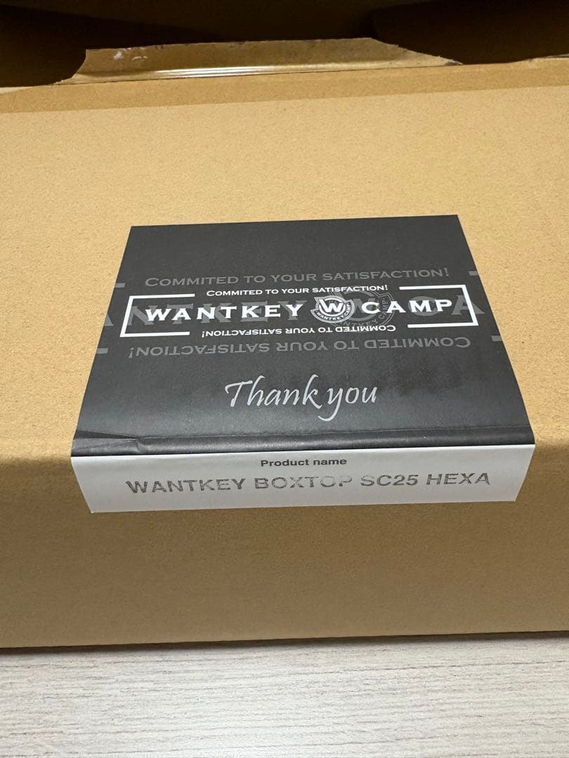 【新品　未使用】wantkey camp sc25 HEXA ウォンキーキャンプ