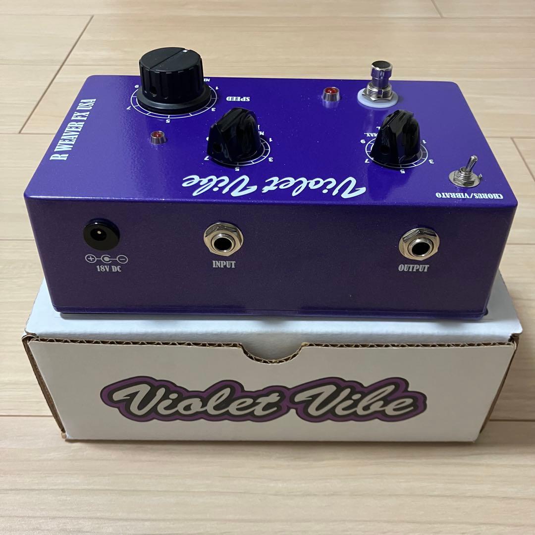 新品 未使用 R WEAVER FX Violet Vibe Uni Vibe