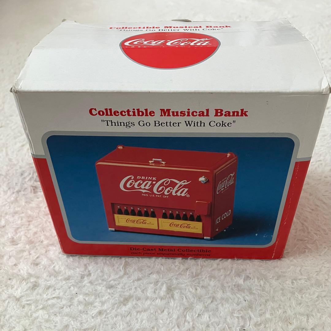 アンティーク雑貨 90s Coca-Cola collectible musical bank
