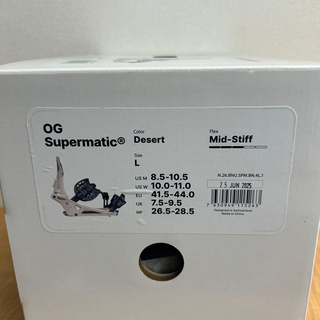 25-26 NIDECKER OG Supermatic スーパーマチック 新品
