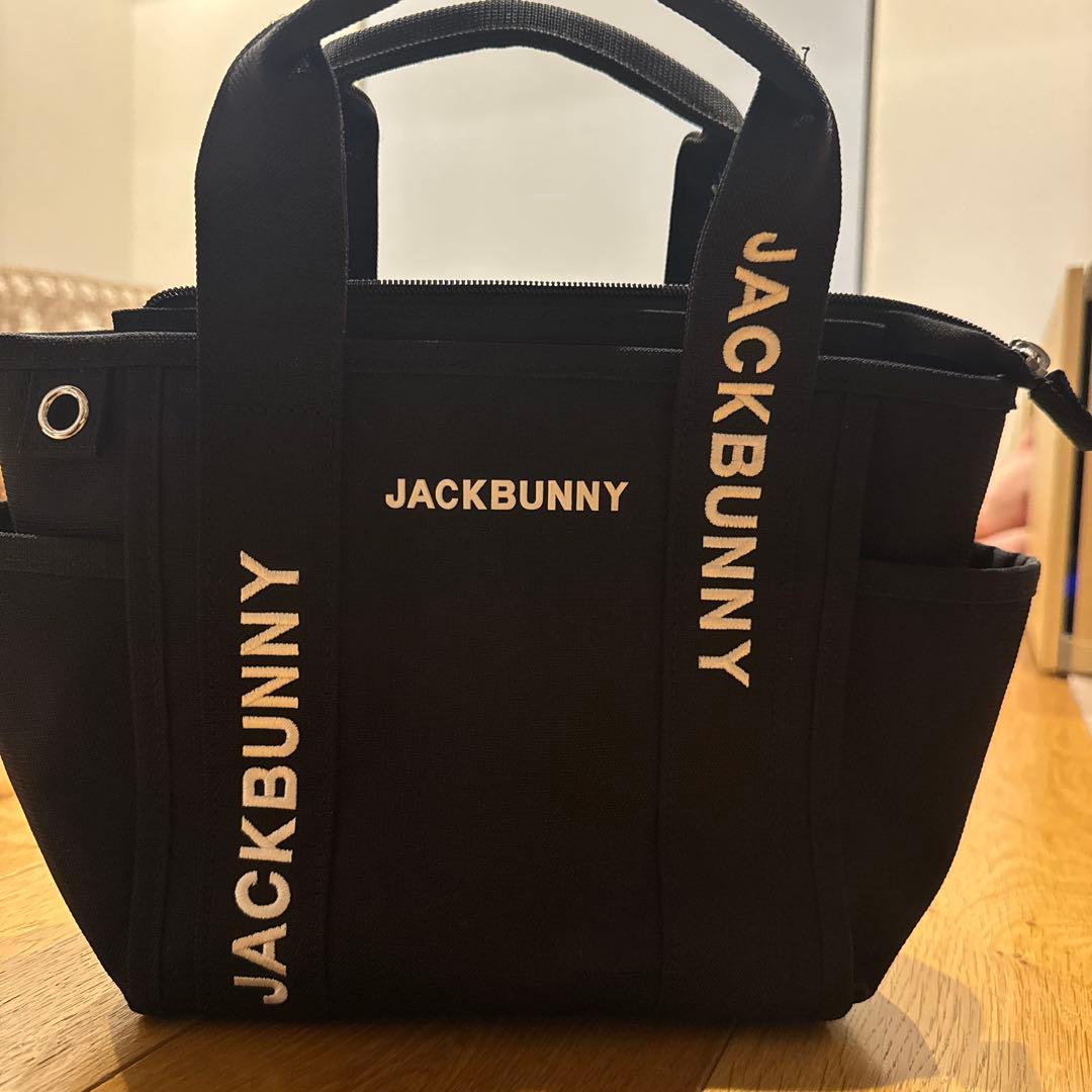 JACKBUNNY トートバッグ ブラック　黒