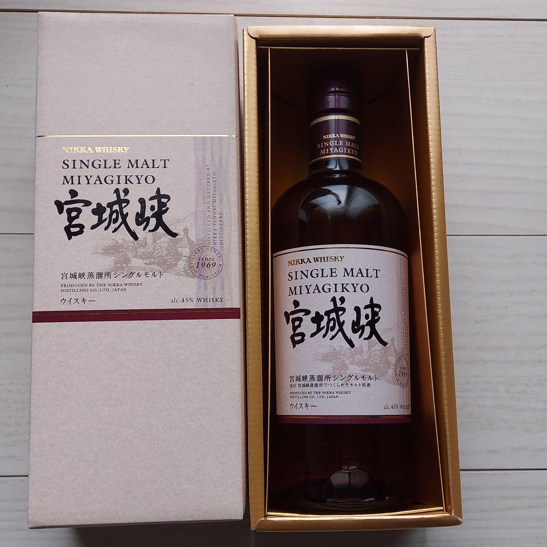 NIKKA WHISKY　シングルモルト　宮城峡　45%　700㍉